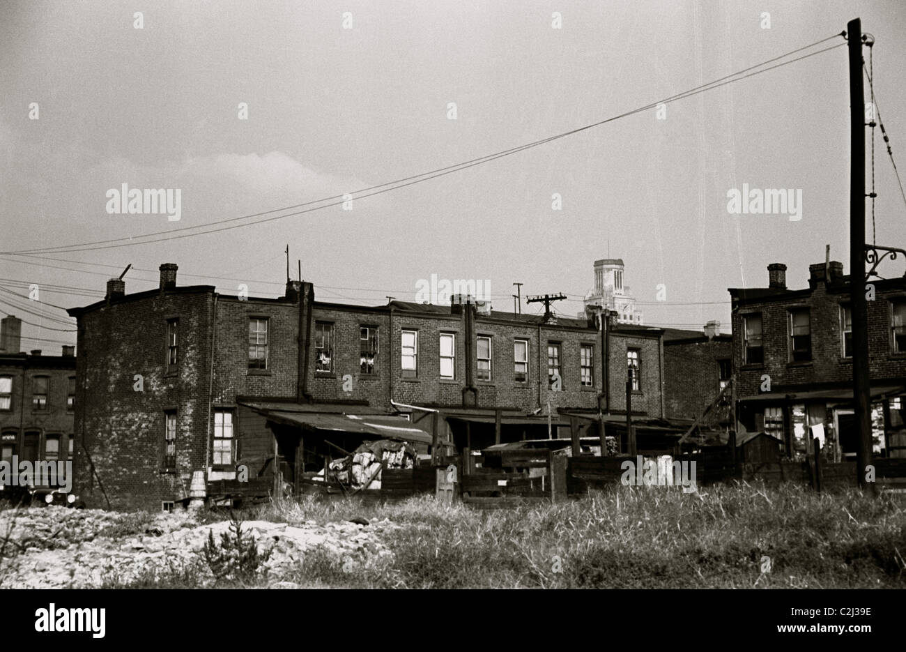 African American Camden New Jersey Slums Stock Photo - Alamy