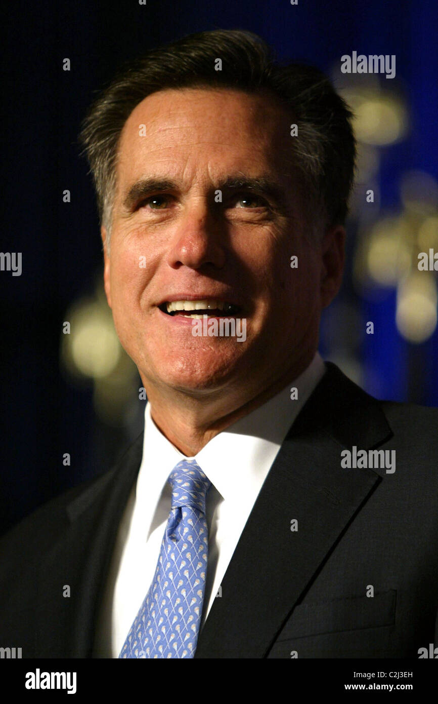 Mitt Romney at the CPAC Conservative Political Action Conference held ...