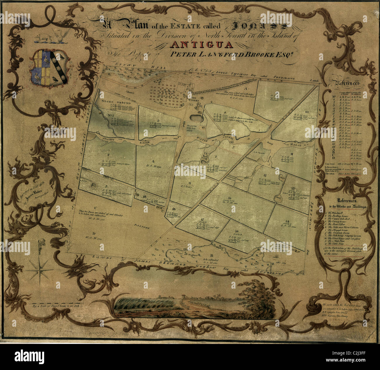 Estate maps hi-res stock photography and images - Alamy