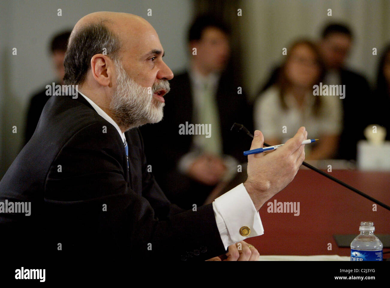 Federal Reserve Board Chairman Ben Bernanke testified before the House ...