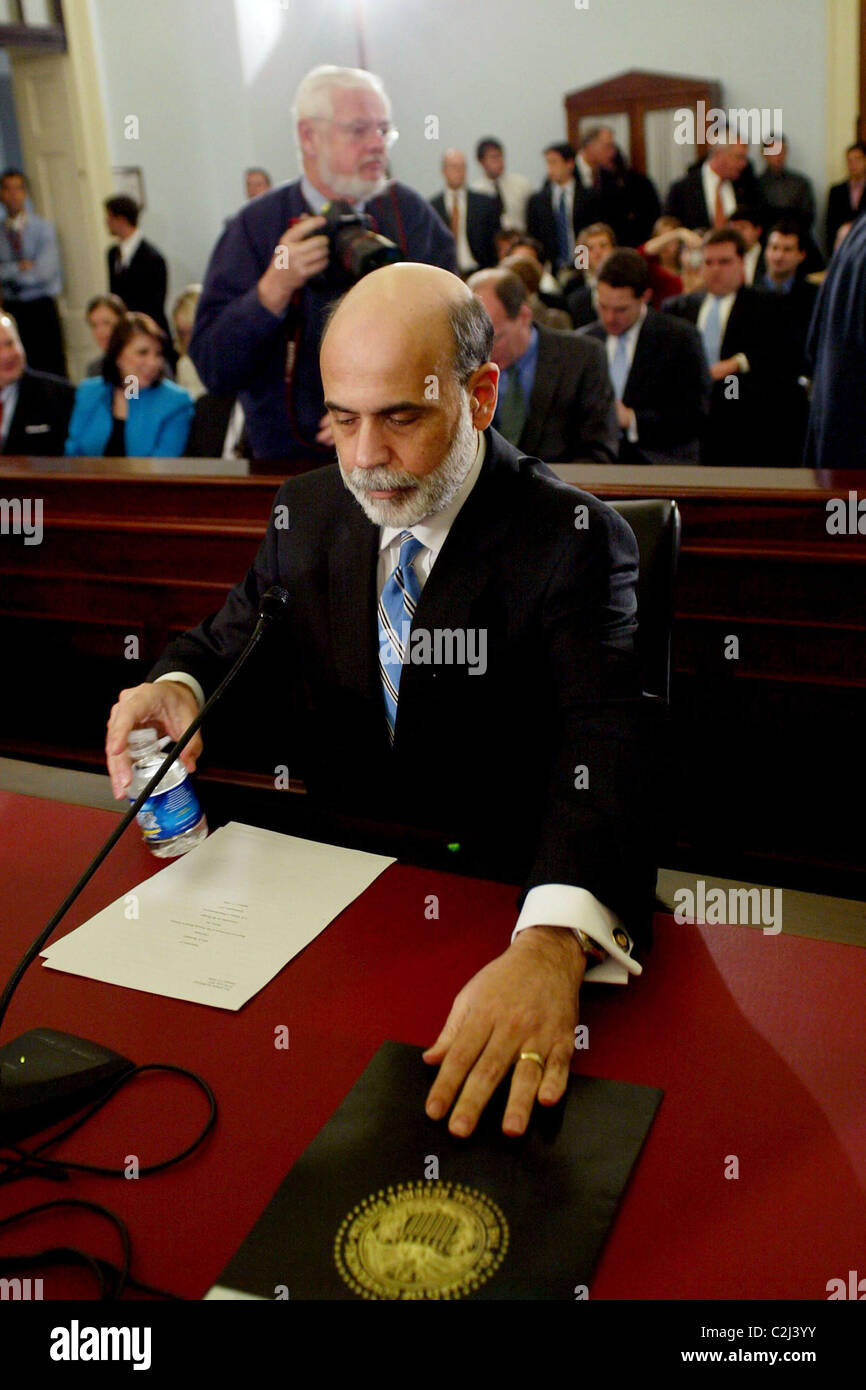 Federal Reserve Board Chairman Ben Bernanke testified before the House ...