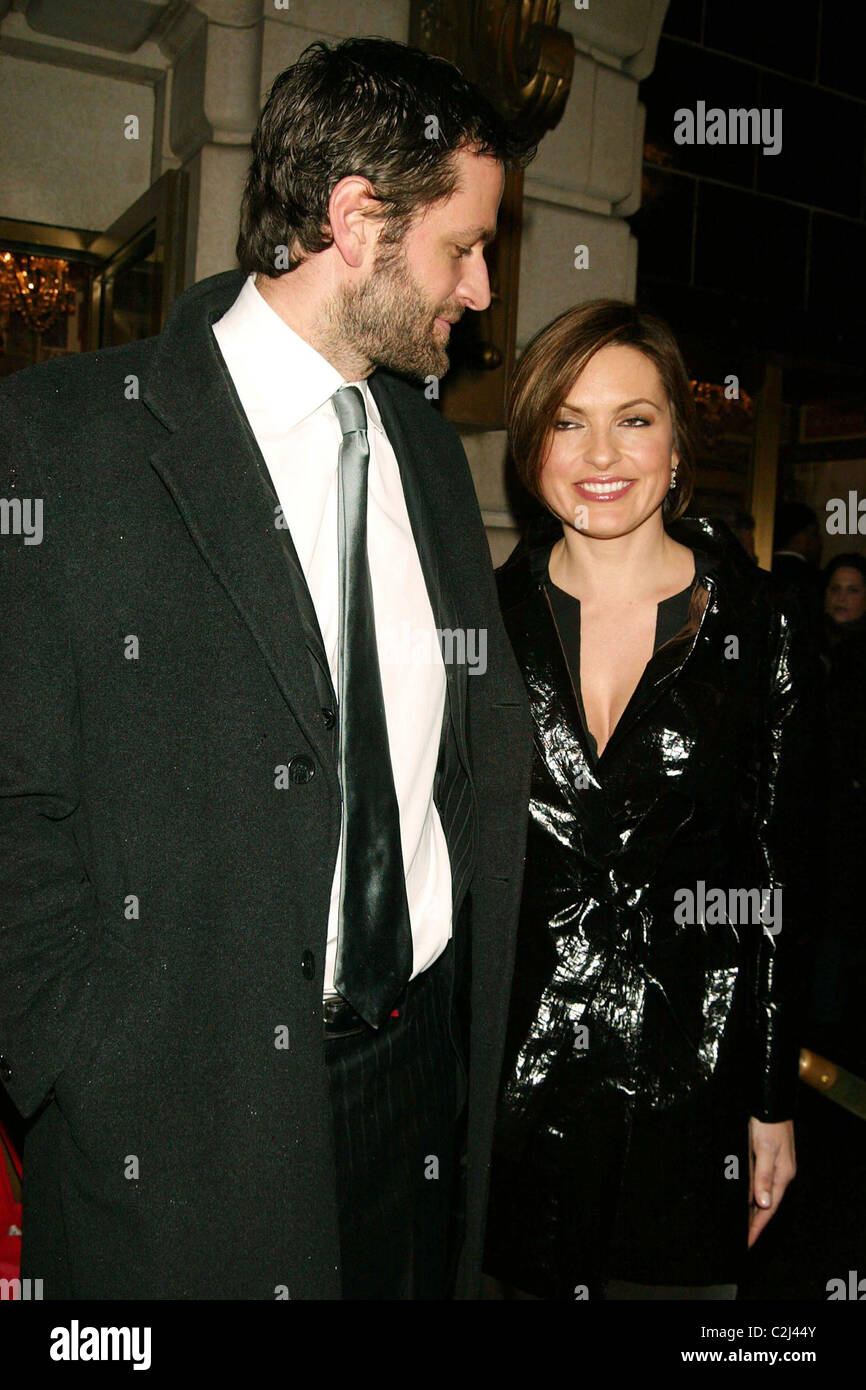 Peter Hermann & Mariska Hargitay Opening Night of the Broadway Play ...