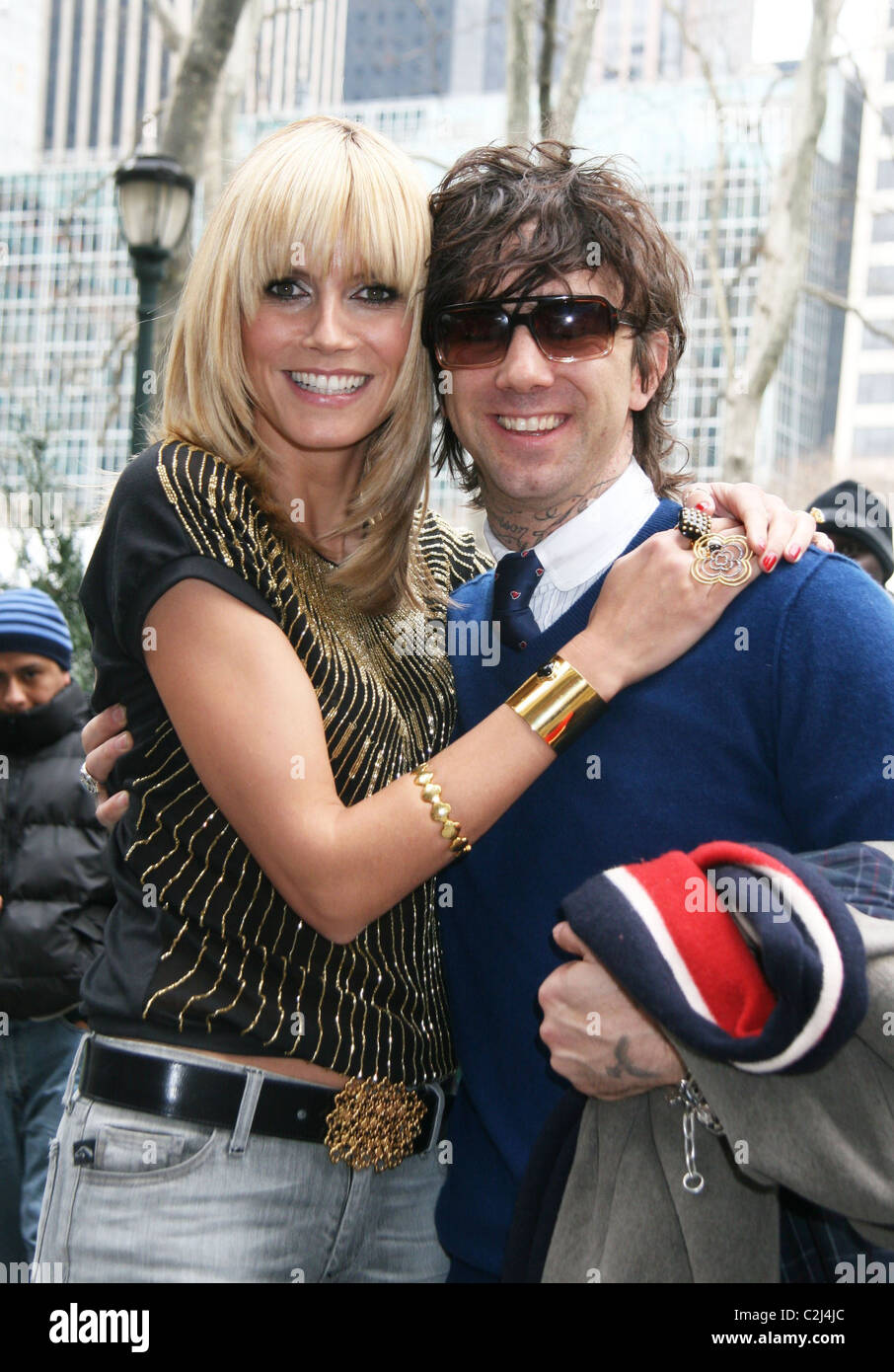 Heidi Klum and Jeffrey Sebelia Mercedes Benz Fashion Week Fall 2008 ...