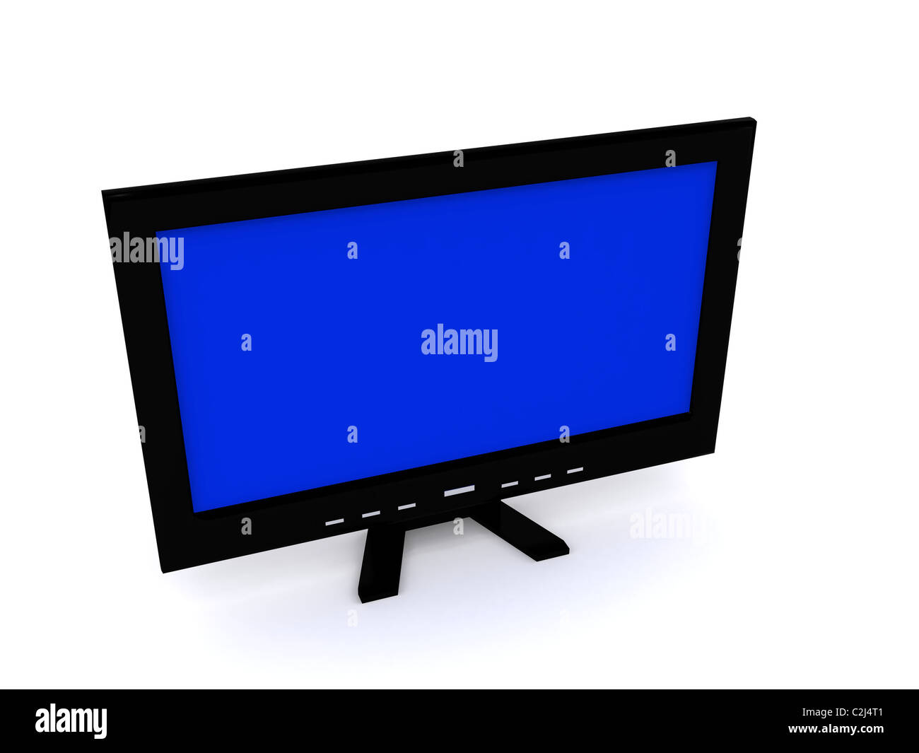 LCD monitor. technology office. 3D Stock Photo - Alamy