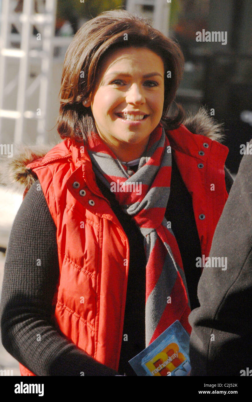 Rachael Ray TV talk show host filmed an episode from the Bryant Park ...