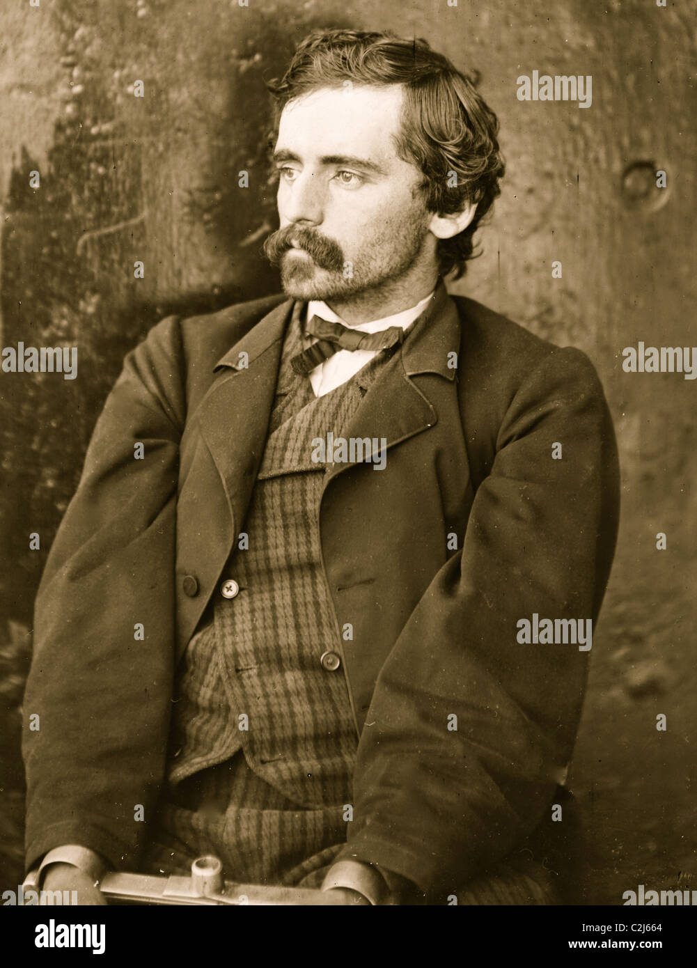 Washington Navy Yard, D.C. Michael O'Laughlin, a conspirator, manacled ...