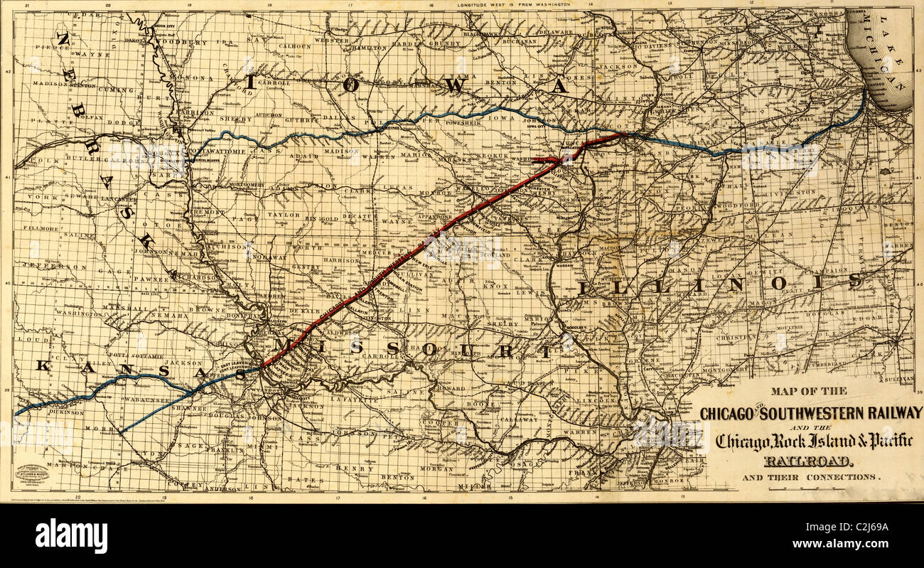 Chicago and Southwestern Railway and the Chicago, Rock Island & Pacific ...
