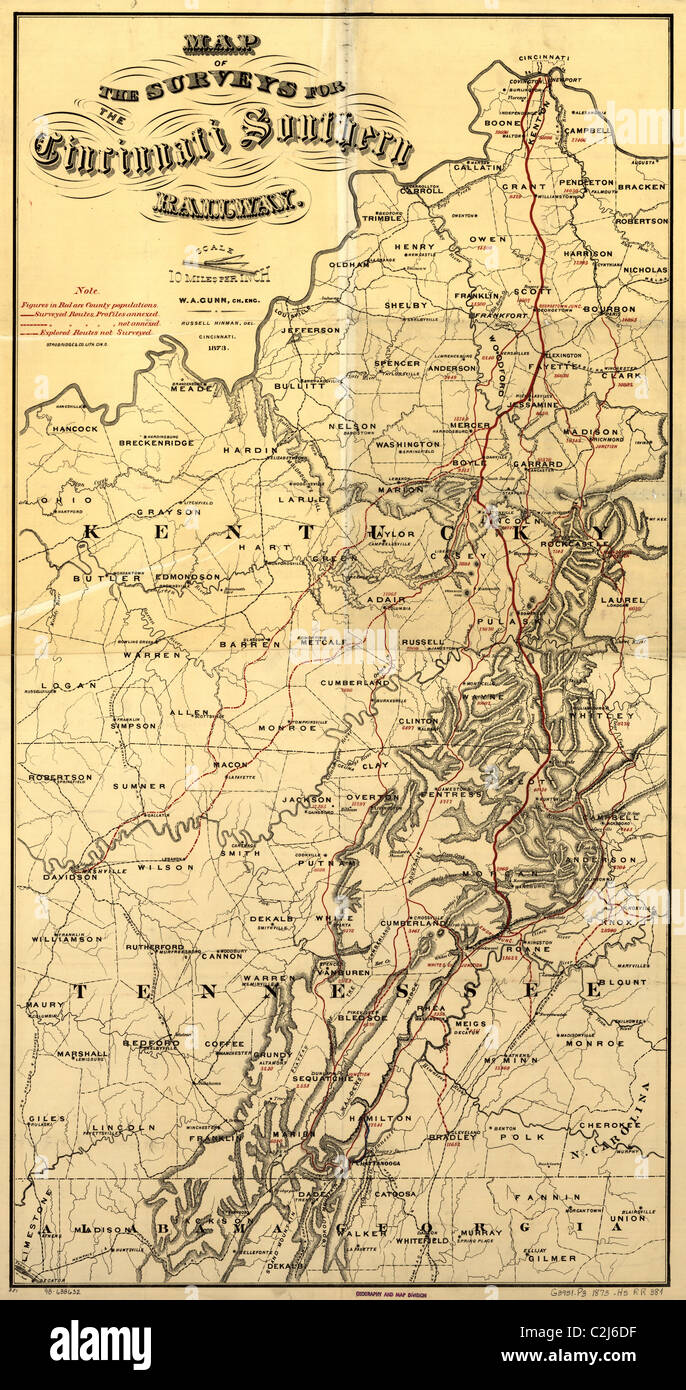 Cincinnati southern railway hi-res stock photography and images - Alamy