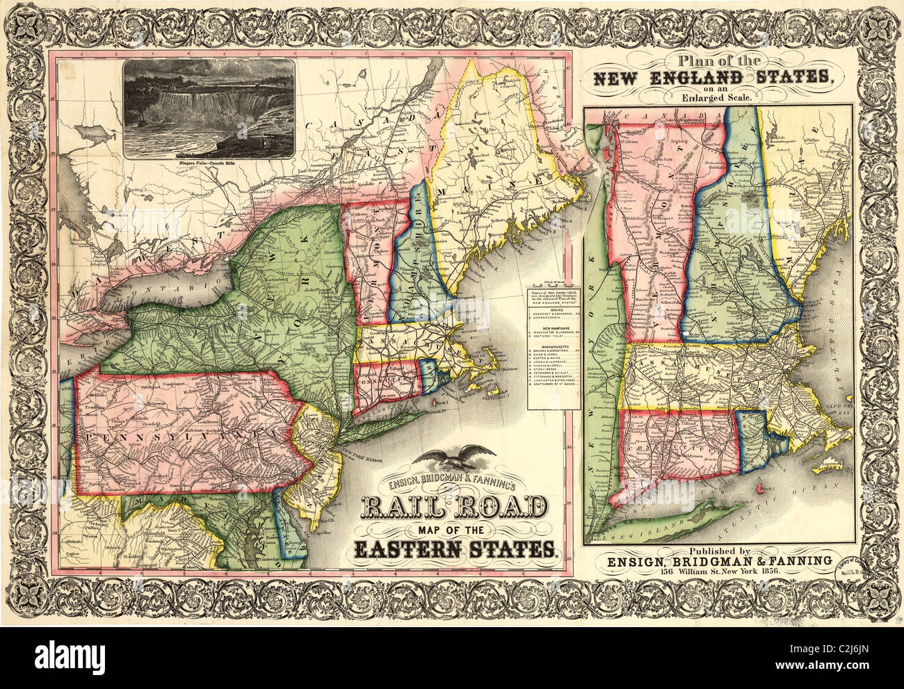 Map of eastern pennsylvania hi-res stock photography and images - Alamy