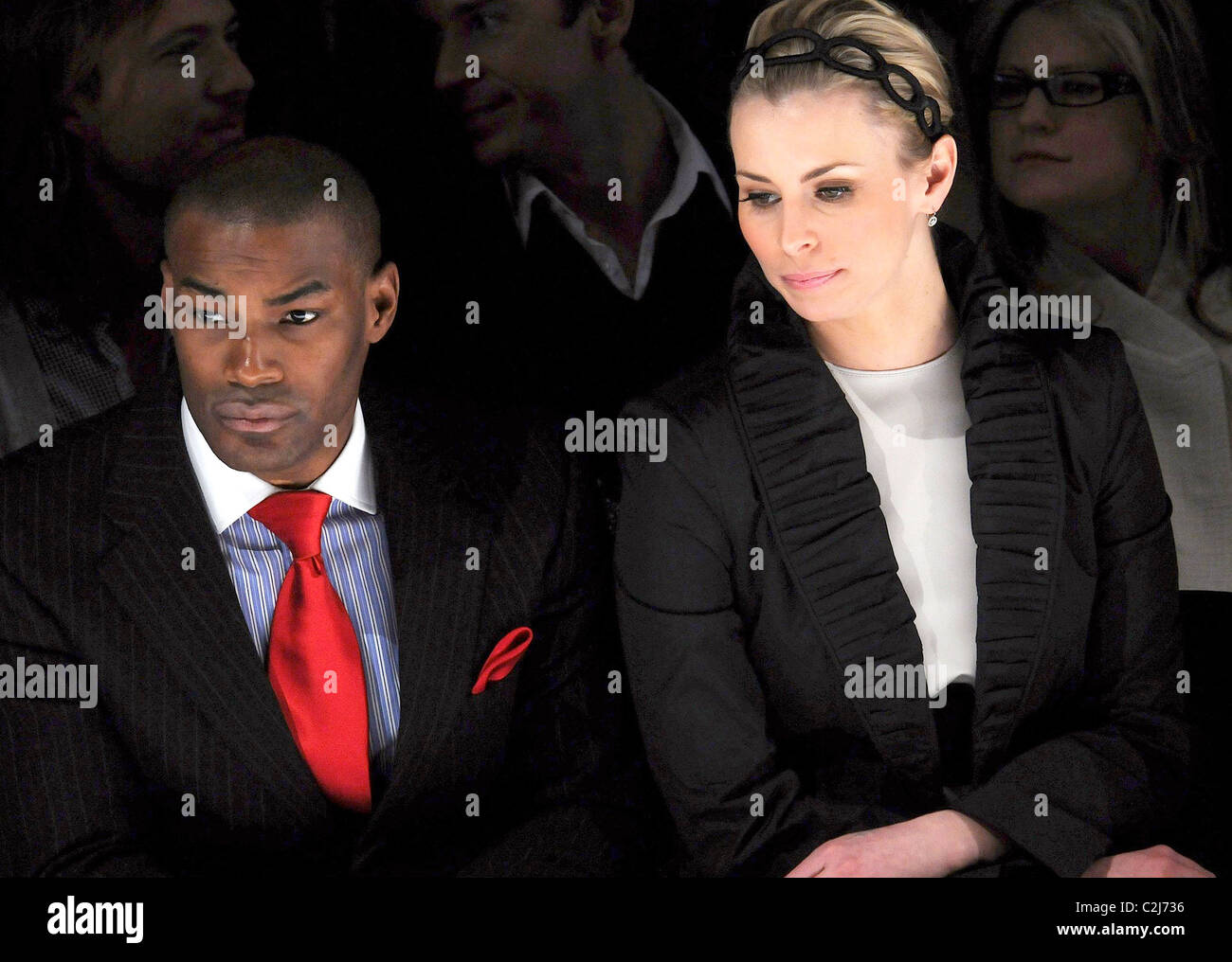 Tyson Bekford and Niki Taylor Mercedes Benz Fashion Week Fall 2008 ...
