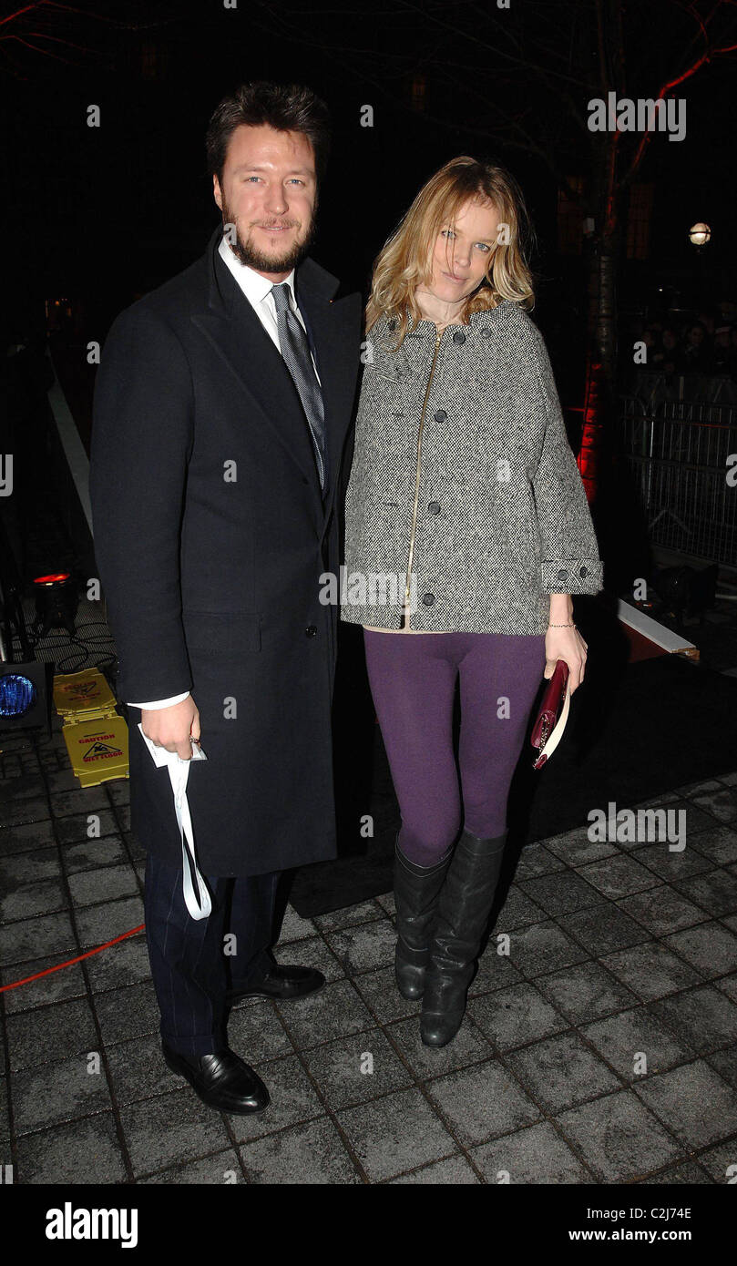 Eva Herzigova and Gregorio Marsiaj The launch of the new Fiat 500 ...