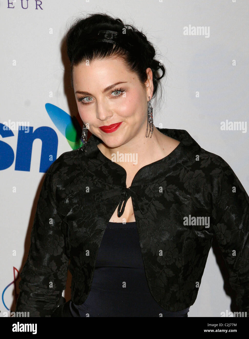Amy Lee of Evanescence Clive Davis Pre-GRAMMY Party 2008 held at the ...