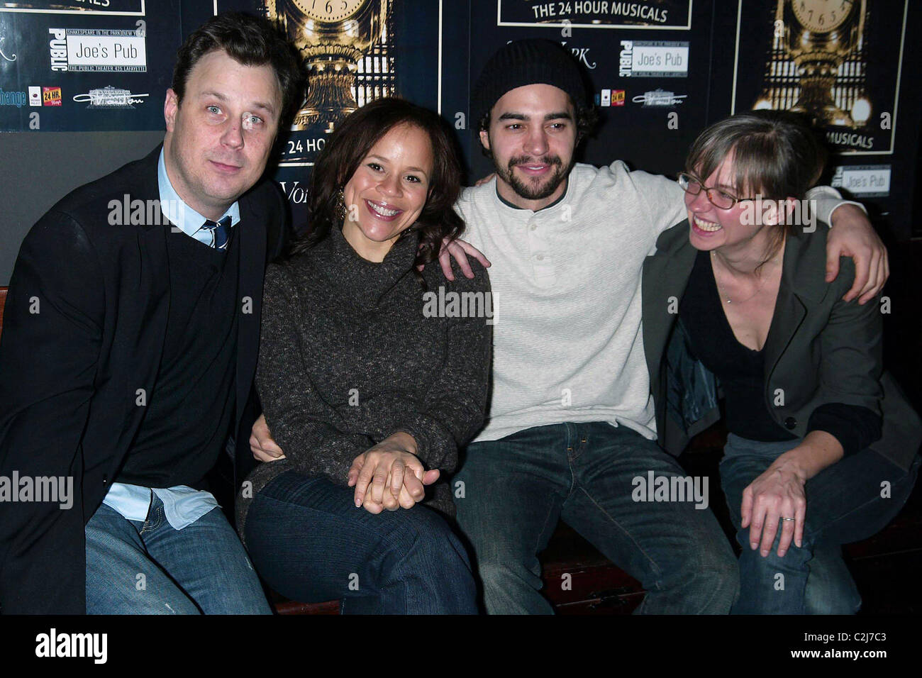 Brooks Ashmanskas & Rosie Perez & Ramon Rodriguez & Tina Fallon The 24 ...