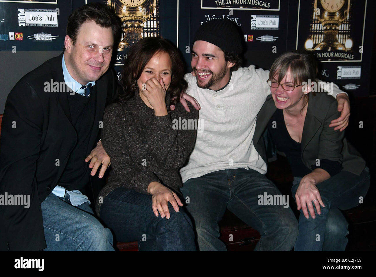 Brooks Ashmanskas & Rosie Perez & Ramon Rodriguez & Tina Fallon The 24 ...