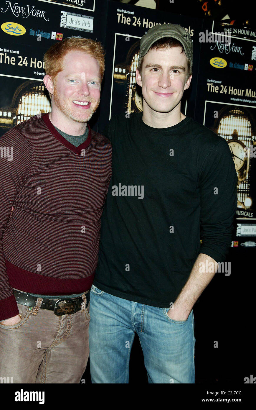 Jesse Tyler Ferguson & Gavin Creel The 24 Hour Musicals after party ...