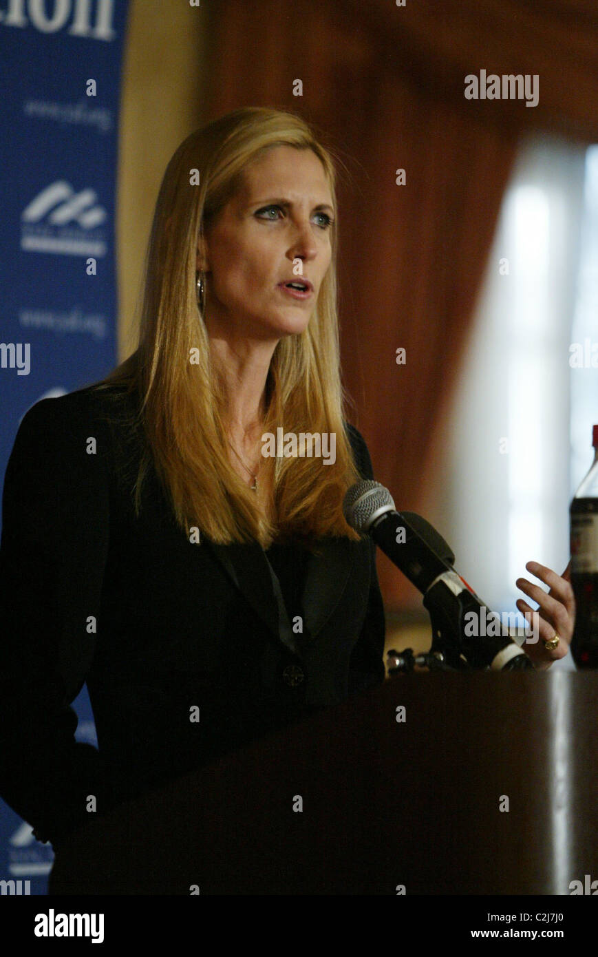Ann Coulter spoke on the second day of the Conservative Political ...