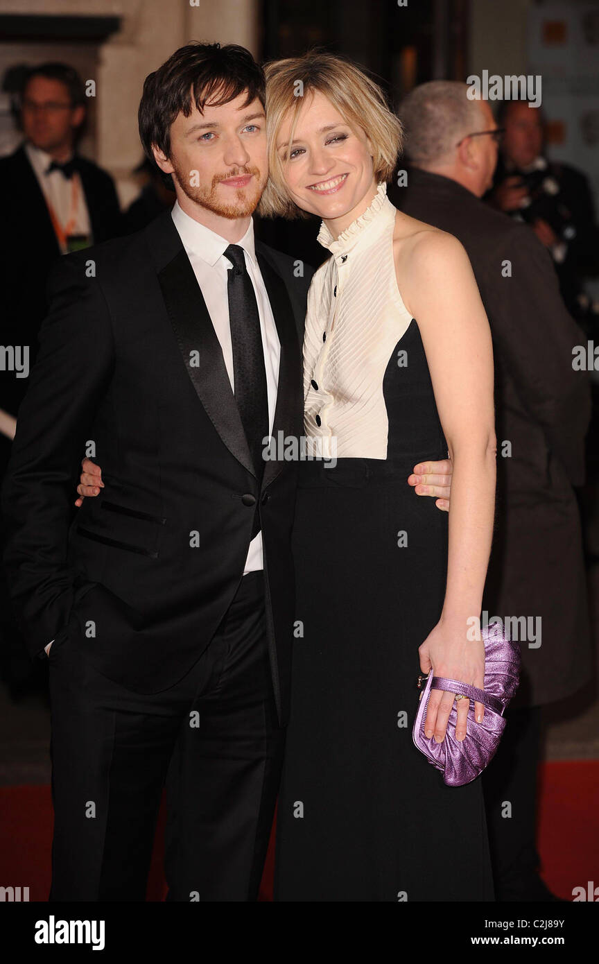 James McAvoy and Ann Marie Duff The Orange British Academy Film Awards ...