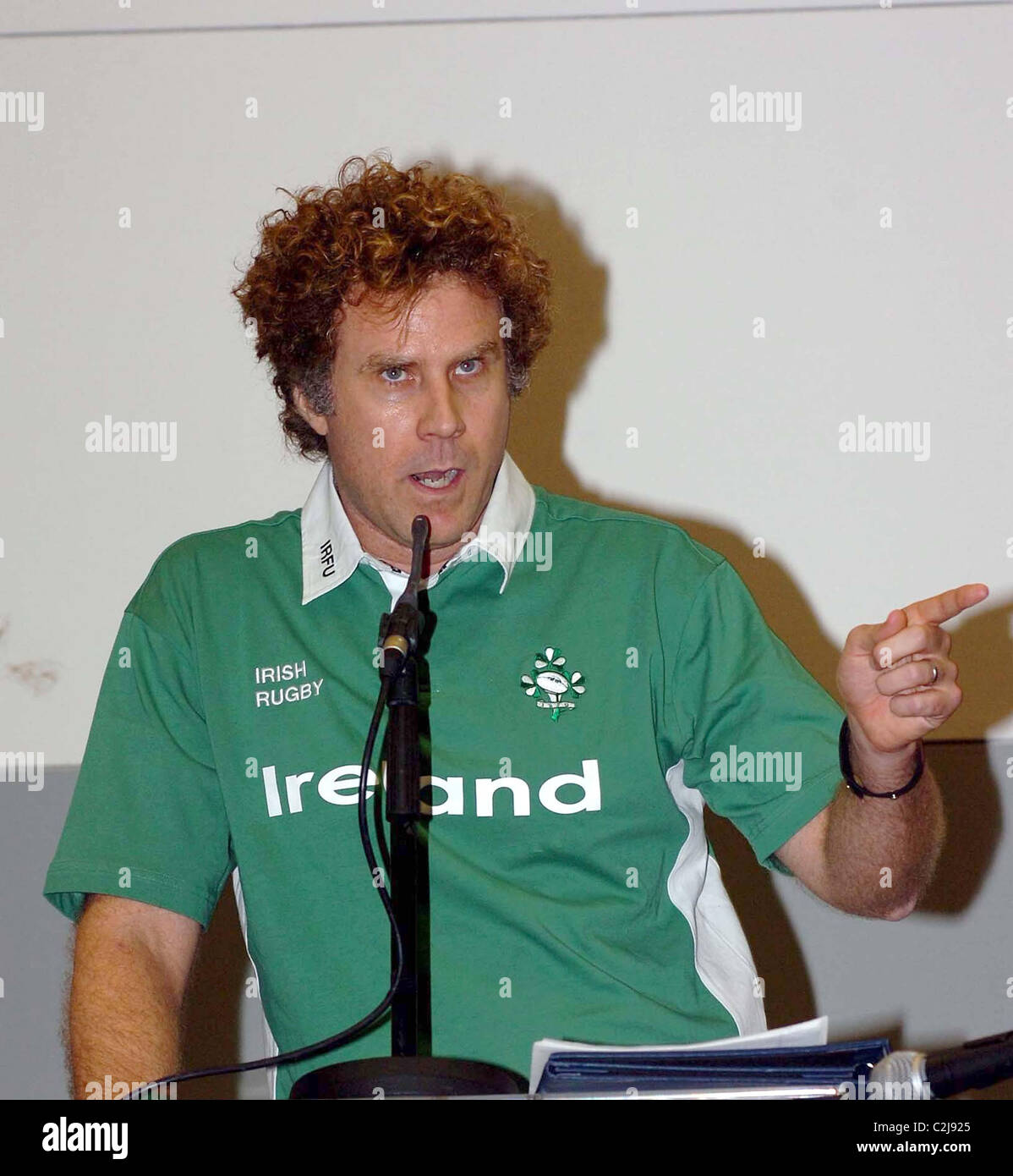 American actor and comedian Will Ferrell was presented with the James ...