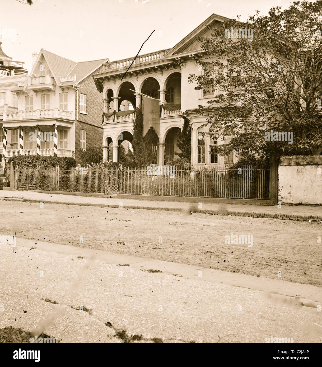 Charleston, South Carolina. Headquarters of Gen. John P. Hatch, South ...