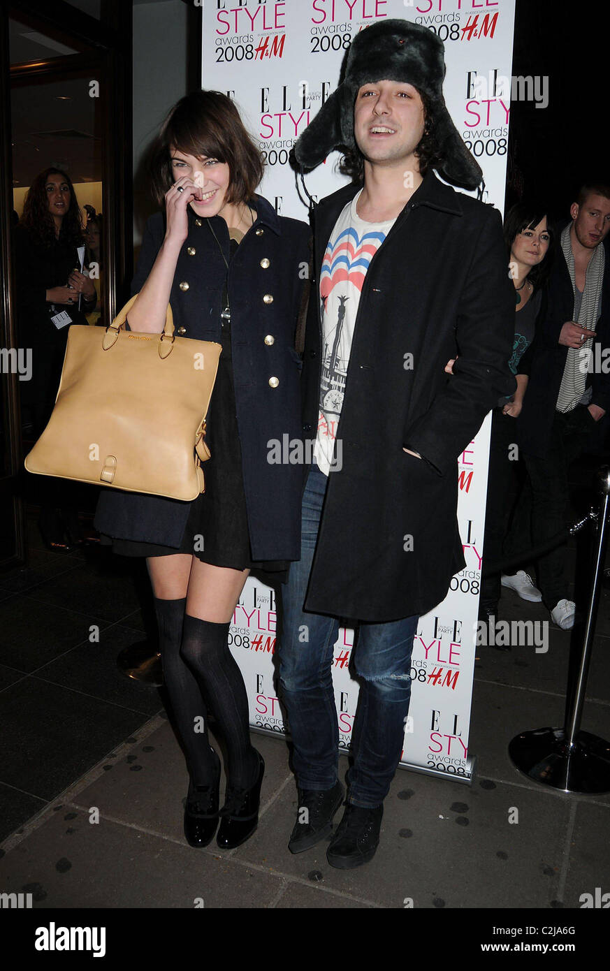 Alexa Chung and Alex Zane Launch of the annual Elle Style Awards held ...
