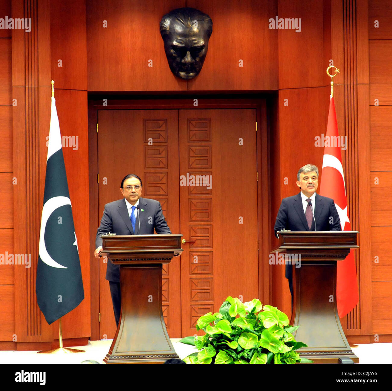 Turkish president abdullah gul hi-res stock photography and images - Alamy