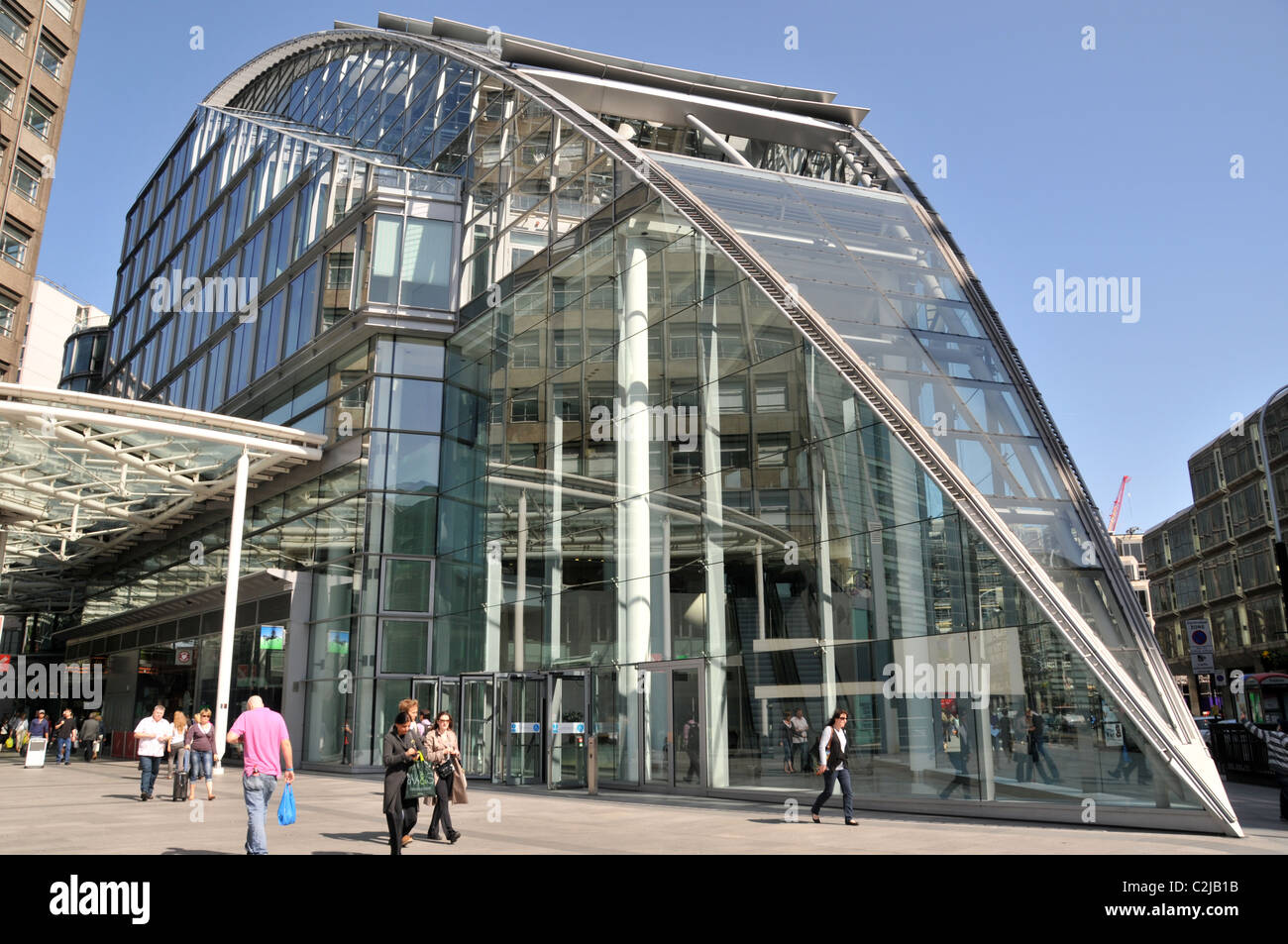 Cardinal Place Retail Office development Victoria London Stock Photo ...