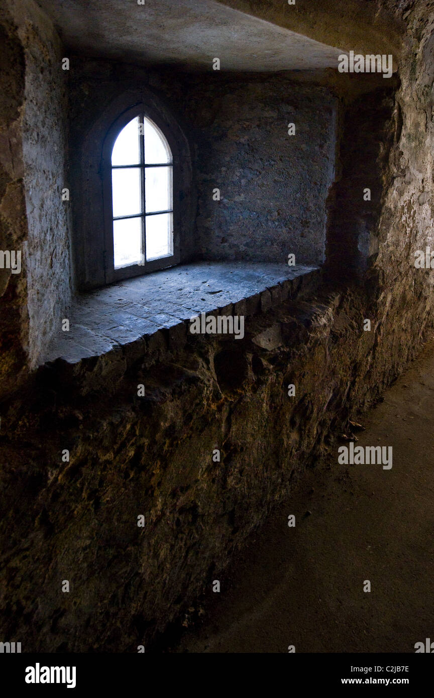 A small window in the lower wall of Upnor Castle. Photograph by Gordon ...