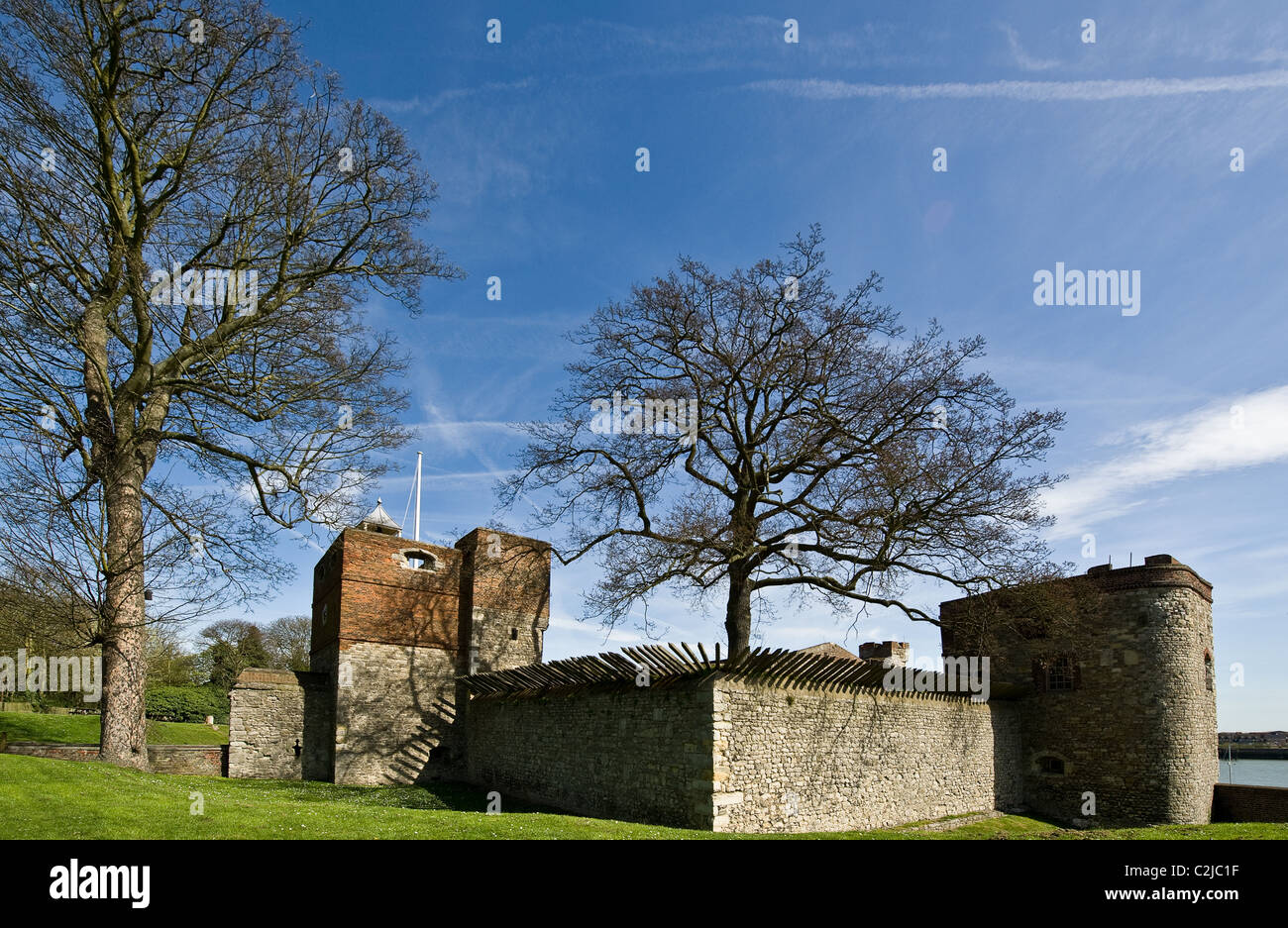 The historic Upnor Castle in Kent Stock Photo - Alamy