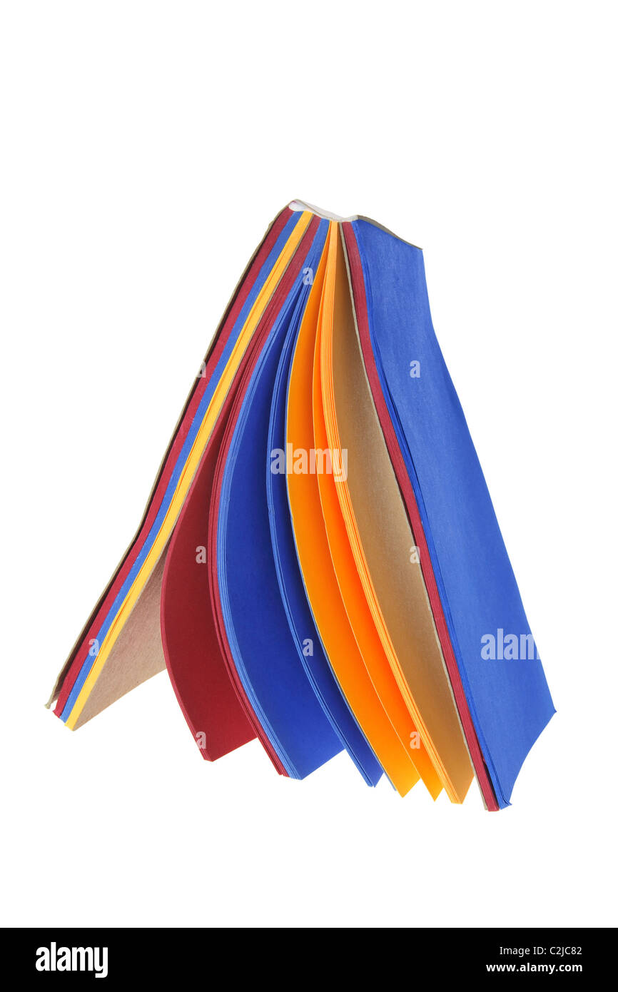 Color Note Pad Stock Photo - Alamy