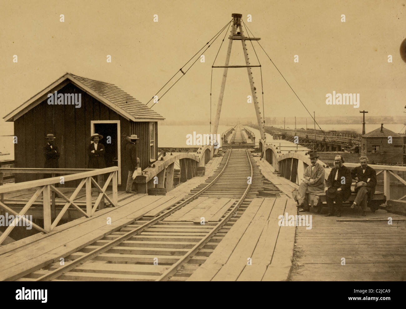 Civil war railroad construction hi-res stock photography and images - Alamy
