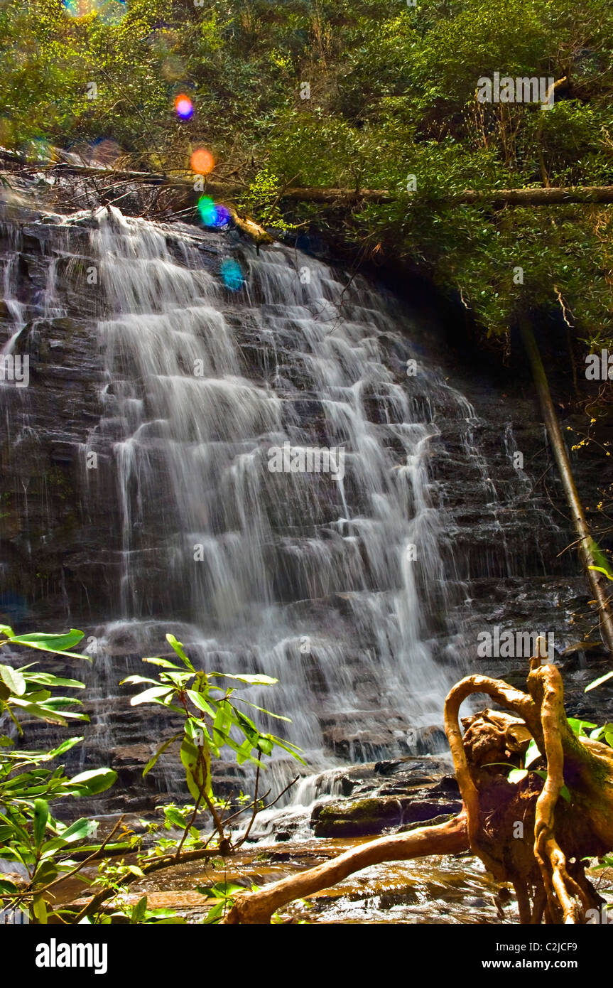 Colorful Waterfall Photography