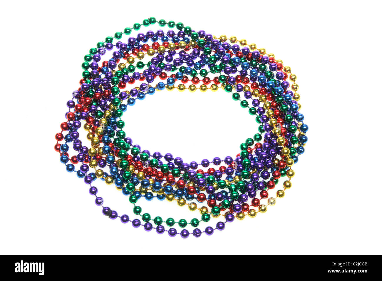 Strings of Color Beads Stock Photo - Alamy