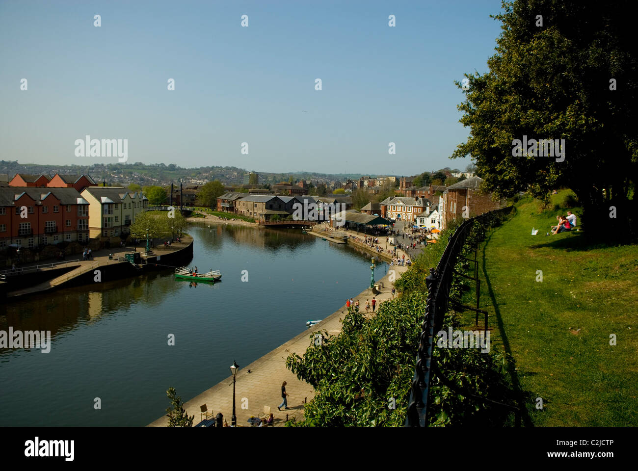 Exeter Quay, Exeter, Devon, England UK 2011 Stock Photo - Alamy