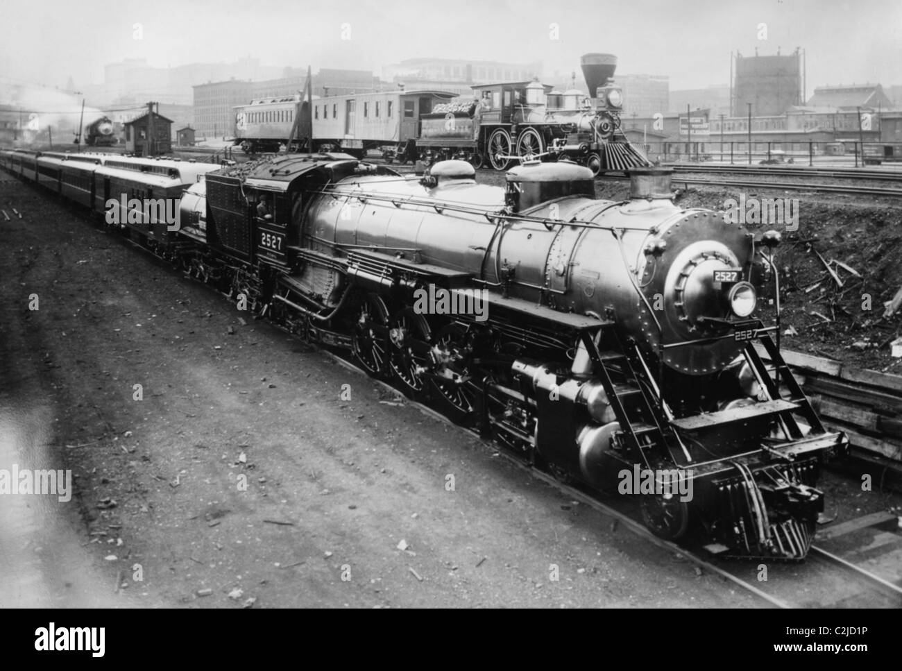 Examples of the Great Northern Locomotives from 1862 & 1924 Stock Photo ...