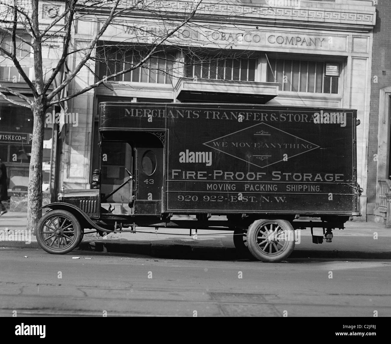 Transfer trucks Black and White Stock Photos & Images - Alamy