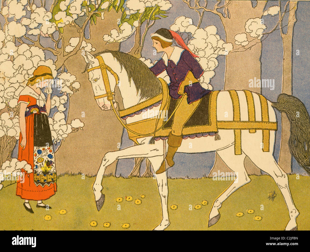 White maiden hi-res stock photography and images - Alamy