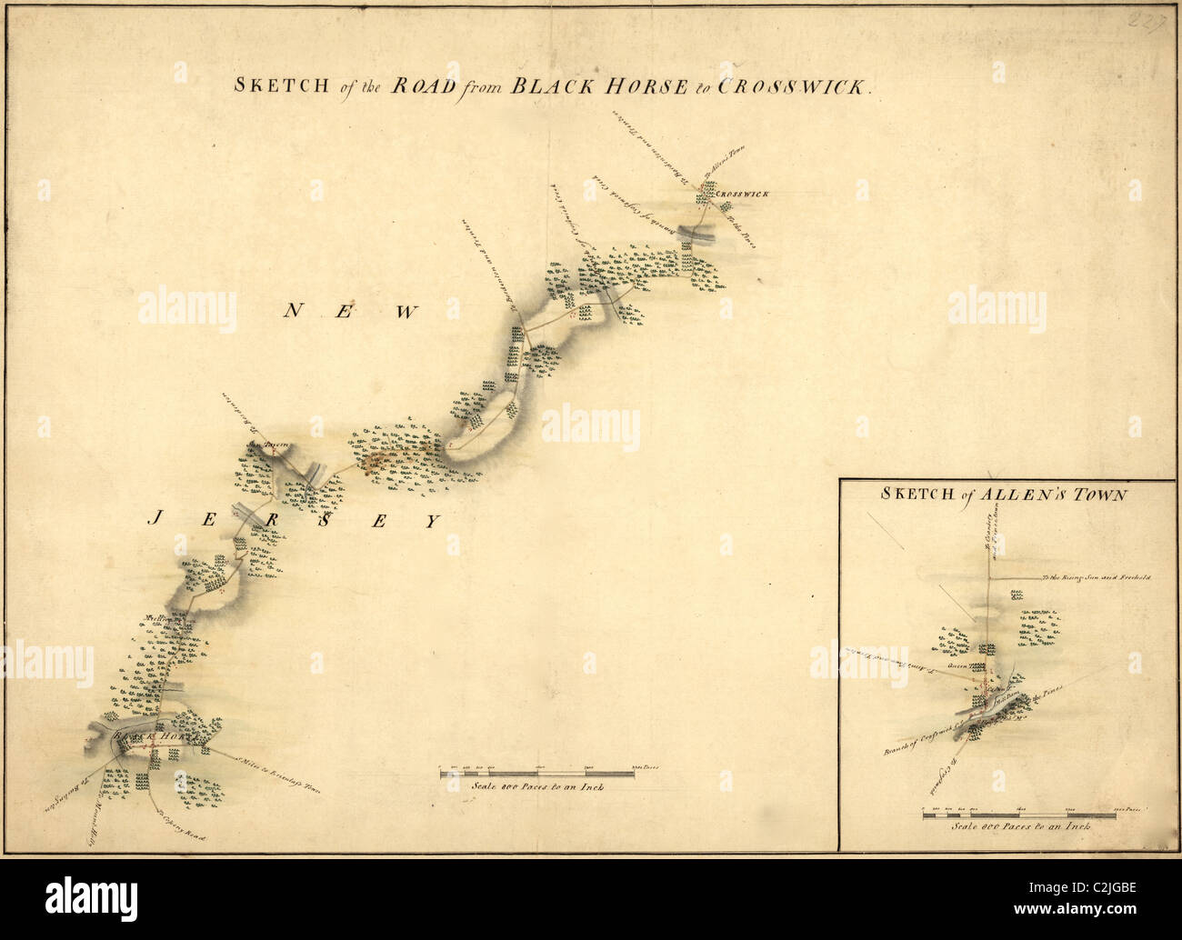 Crosswicks hi-res stock photography and images - Alamy