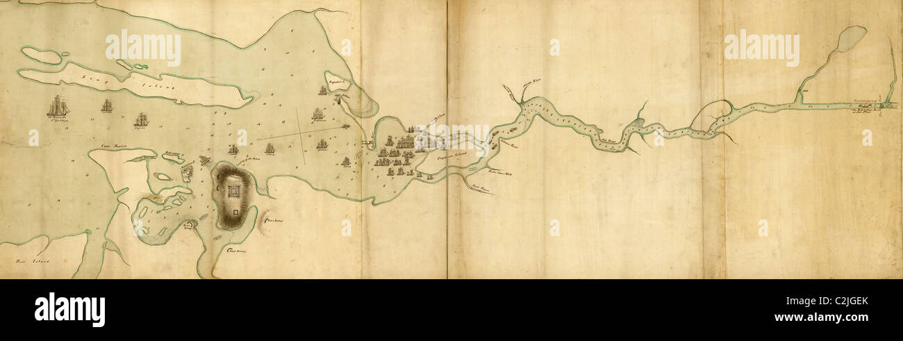 Penobscot bay 1779 hi-res stock photography and images - Alamy