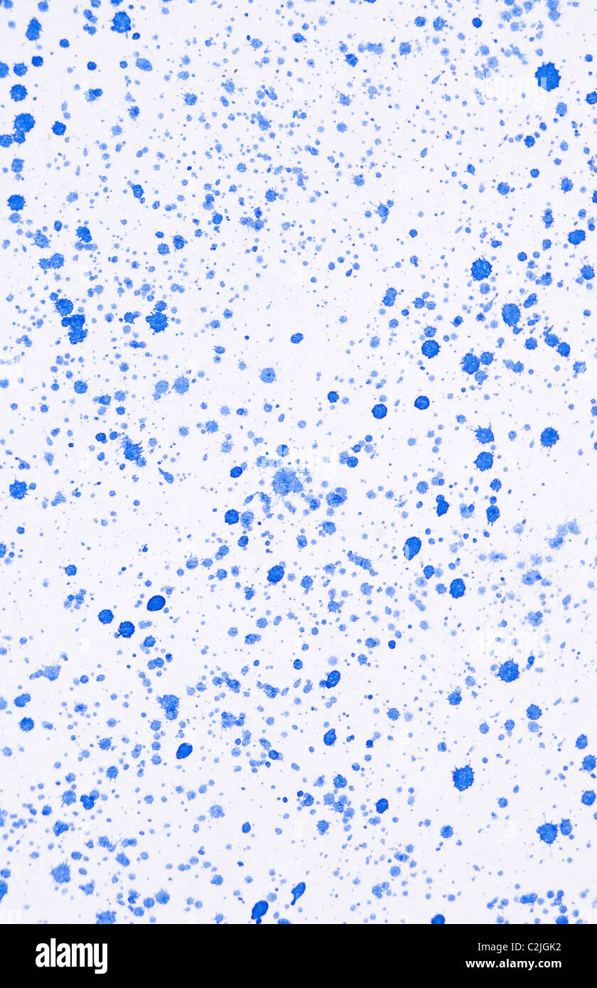blue spots are on a white sheet Stock Photo - Alamy