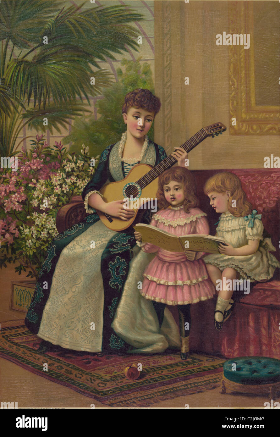 Children carol singing hi-res stock photography and images - Alamy