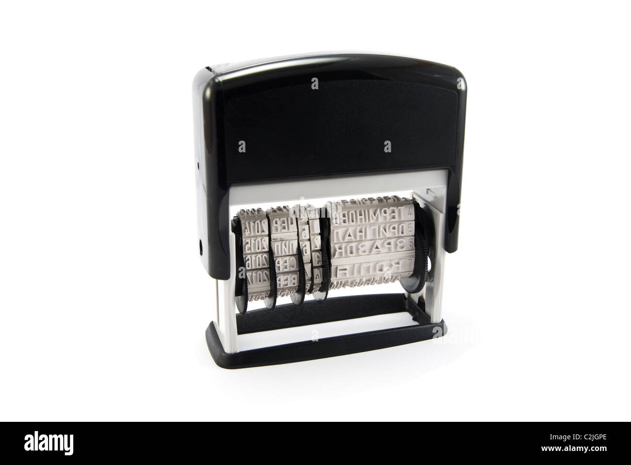 stamp is isolated on a white background Stock Photo - Alamy