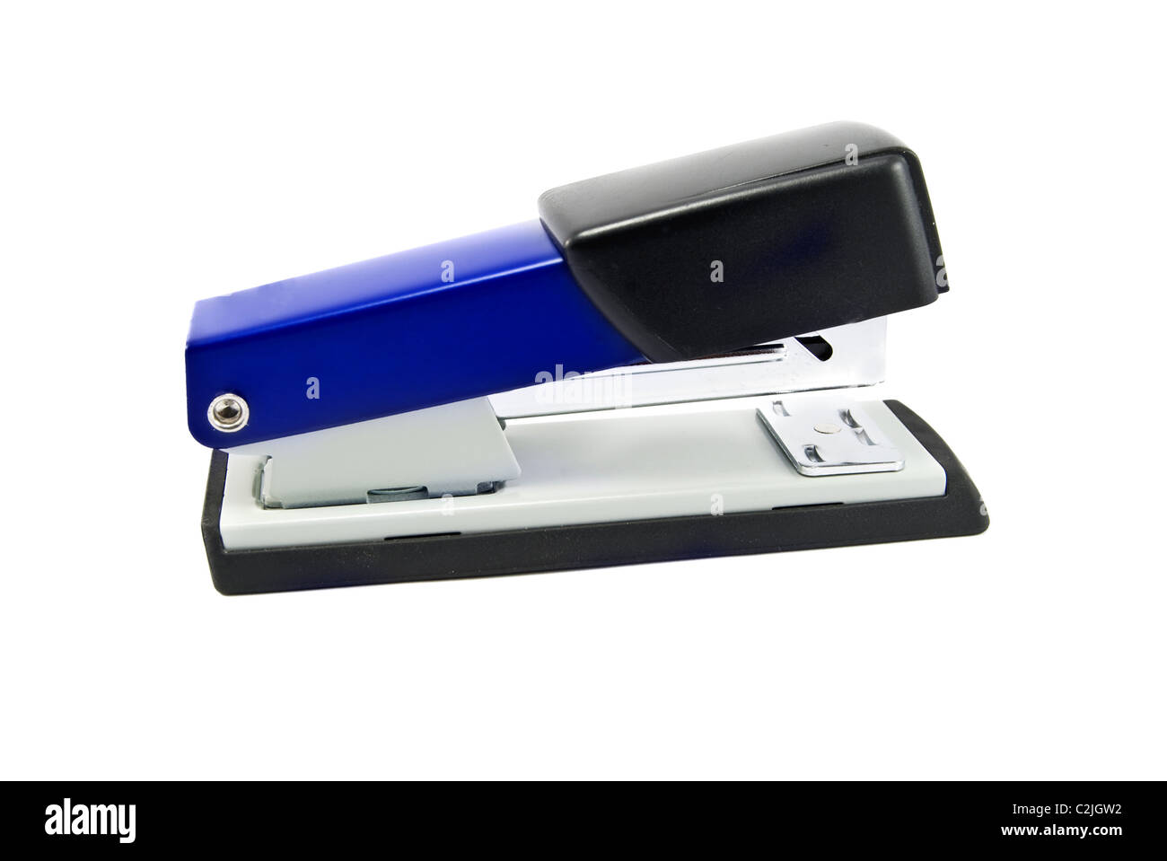 stapler isolated on a white background Stock Photo - Alamy