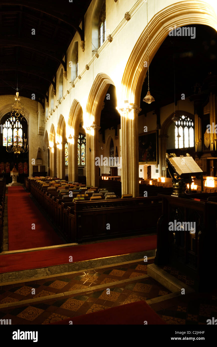 St Peters Church Tiverton Devon England UK 2011 Stock Photo - Alamy