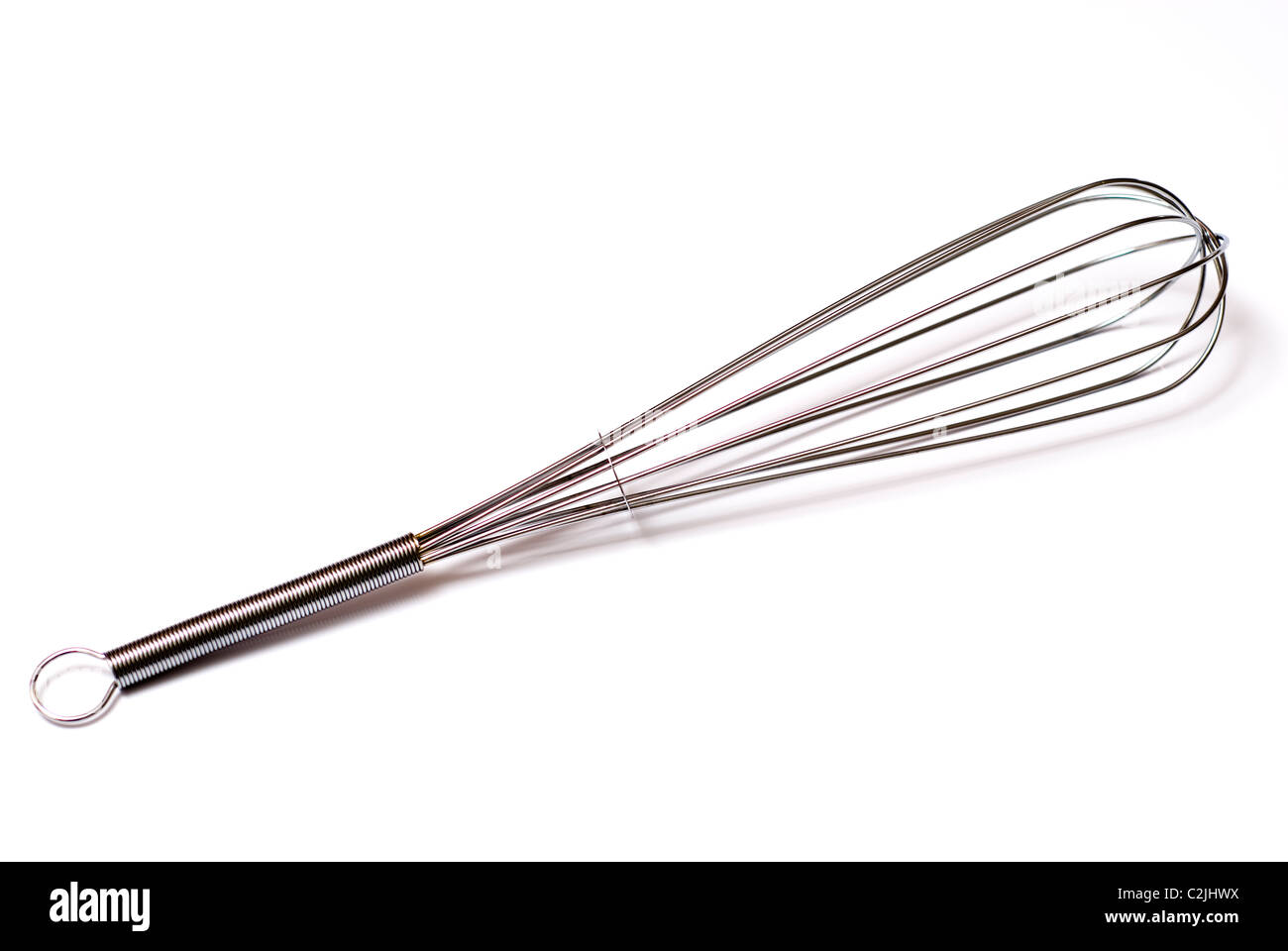 Whisk isolated on a white background with space for text or cutout ...