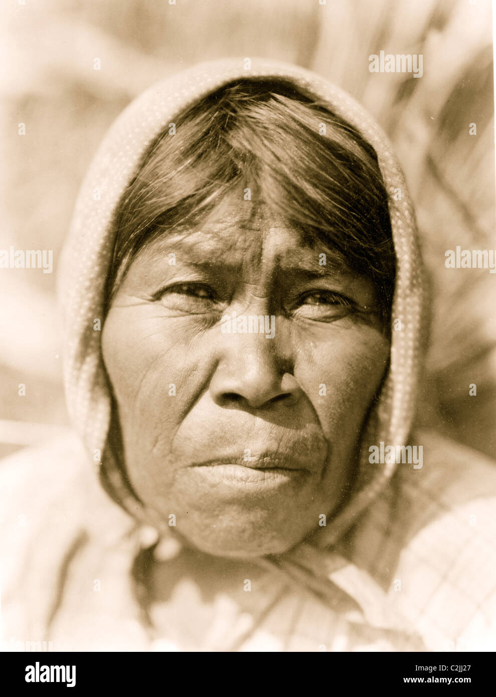 A Cupeño woman Stock Photo - Alamy
