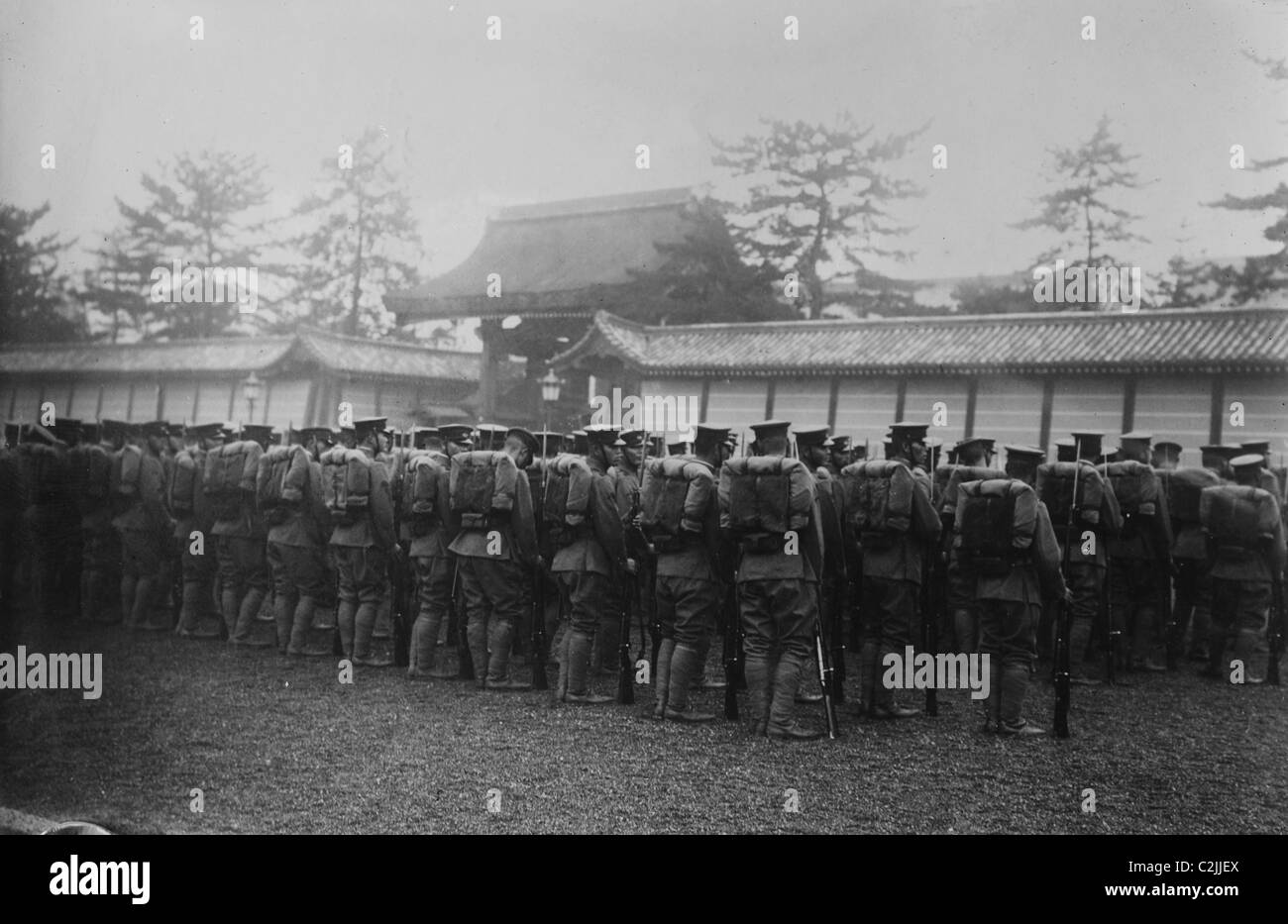 Japanese infantry Black and White Stock Photos & Images - Alamy
