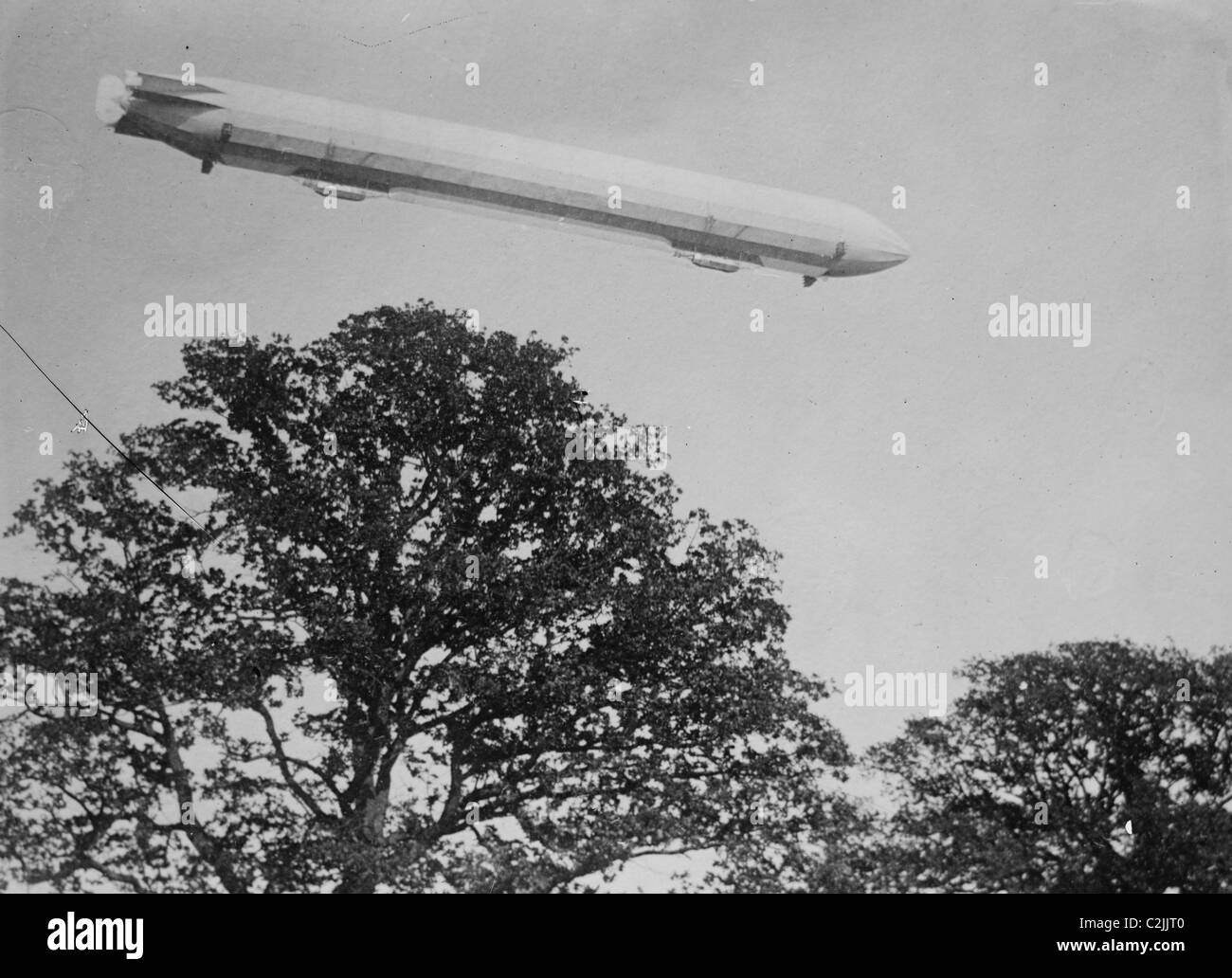 Zeppelin III in flight Stock Photo - Alamy