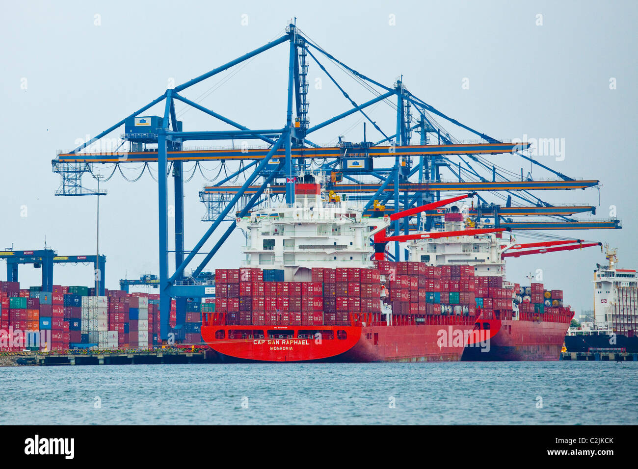 Port of Cartagena, Colombia Stock Photo - Alamy