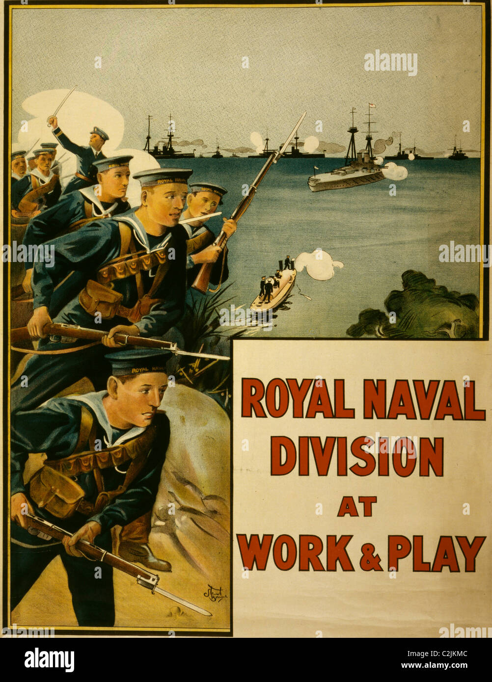 Royal naval division hi-res stock photography and images - Alamy