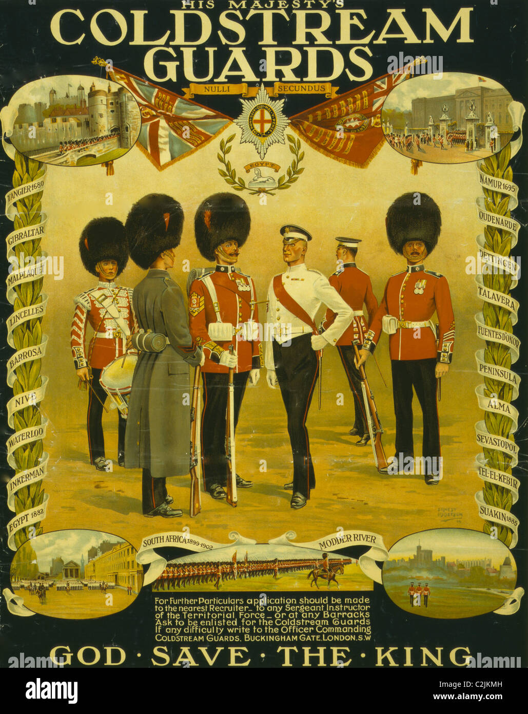 His Majesty's Coldstream Guards Stock Photo - Alamy